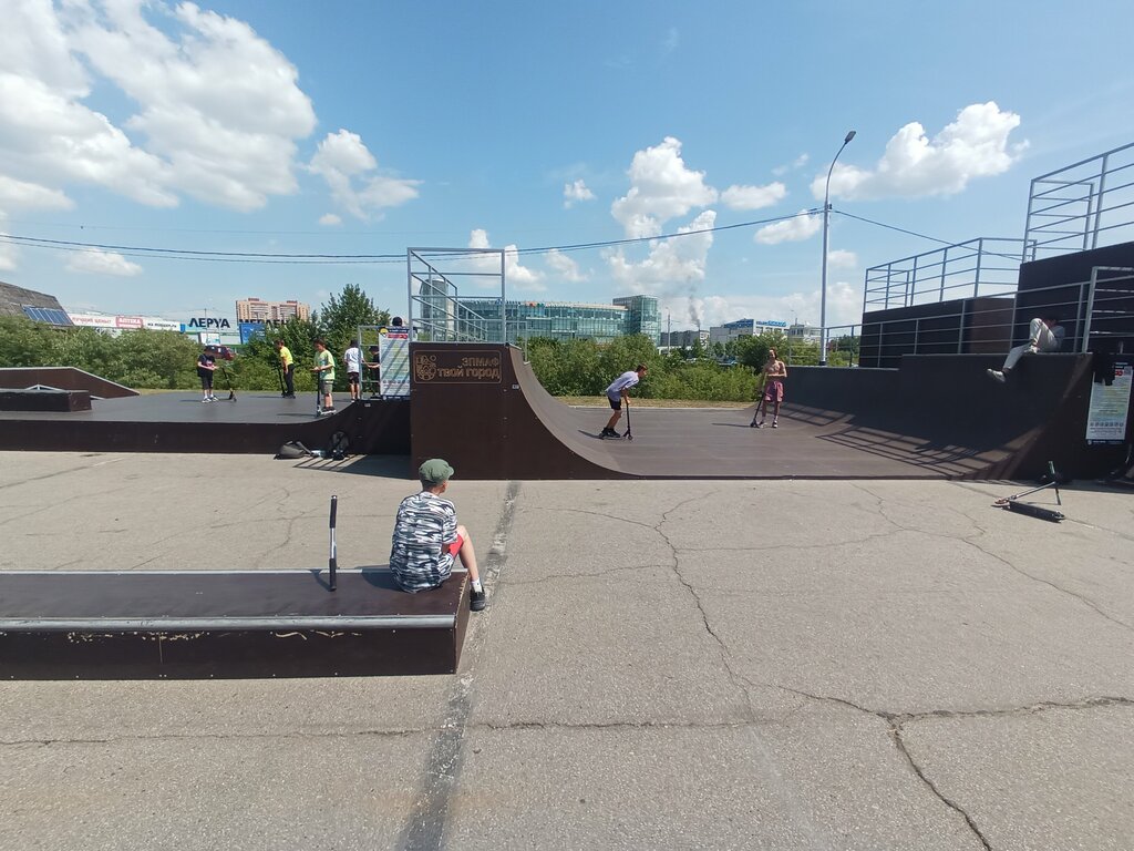 Kaykay parkı Скейт-парк, Habarovsk, foto