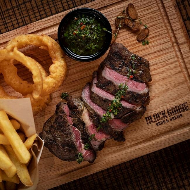 Restoran Black Goose Buns & Brews, Dubai, foto
