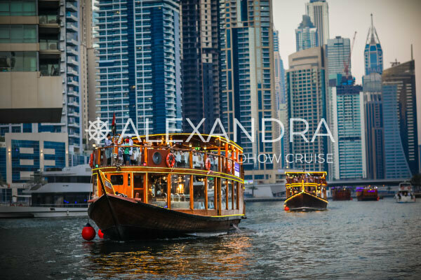 Restoran Alexandra Dhow Cruise, Dubai, foto