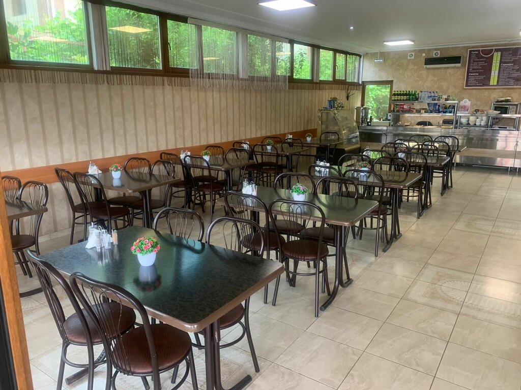 Kantin, yemekhane Forte, Krasnodarski krayı, foto