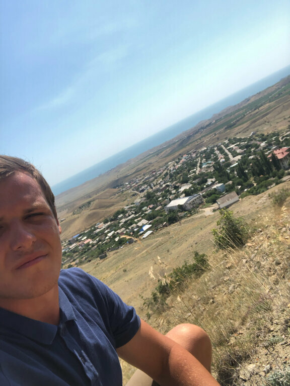 Dağ zirvesi Гора Тарчи, Kırım Cumhuriyeti, foto