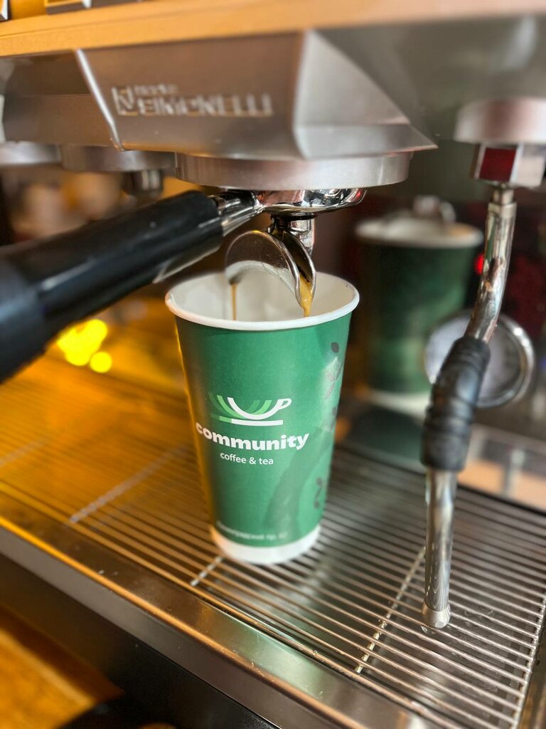 Al götür kahve Community coffee&tea, Moskova, foto