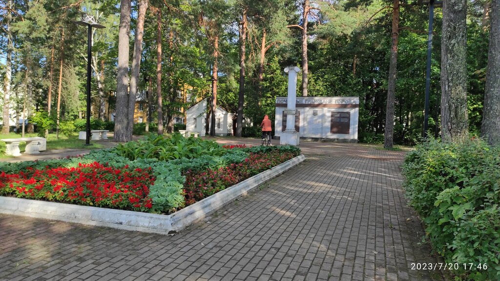 Dekorasyon ve süsleme, onur panosu Доска почёта граждан города Дубна, Dubna, foto