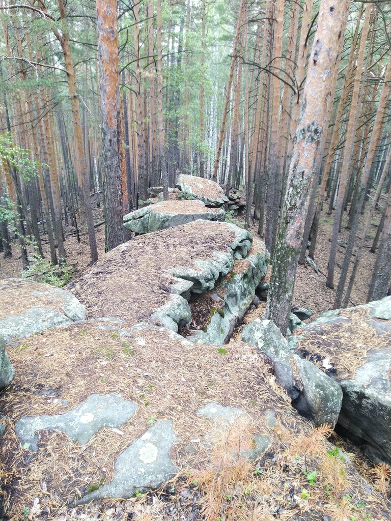 Dağ zirvesi Скала Наковальня, Yekaterinburg, foto