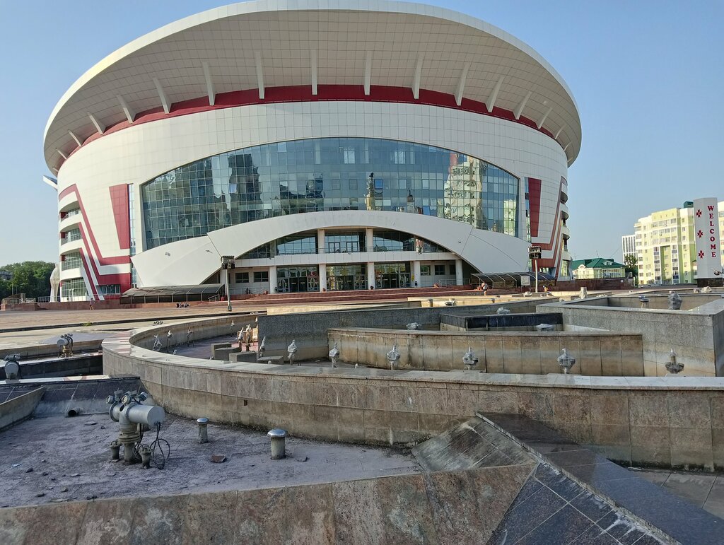 Çeşme Fountain Star of Mordovia, Saransk, foto