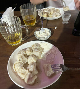 ХинкальнаЯ у Дома (ulitsa Lenina No:2/1, posyolok gorodskogo tipa Novomikhaylovskiy), kafe  Krasnodarski krayından