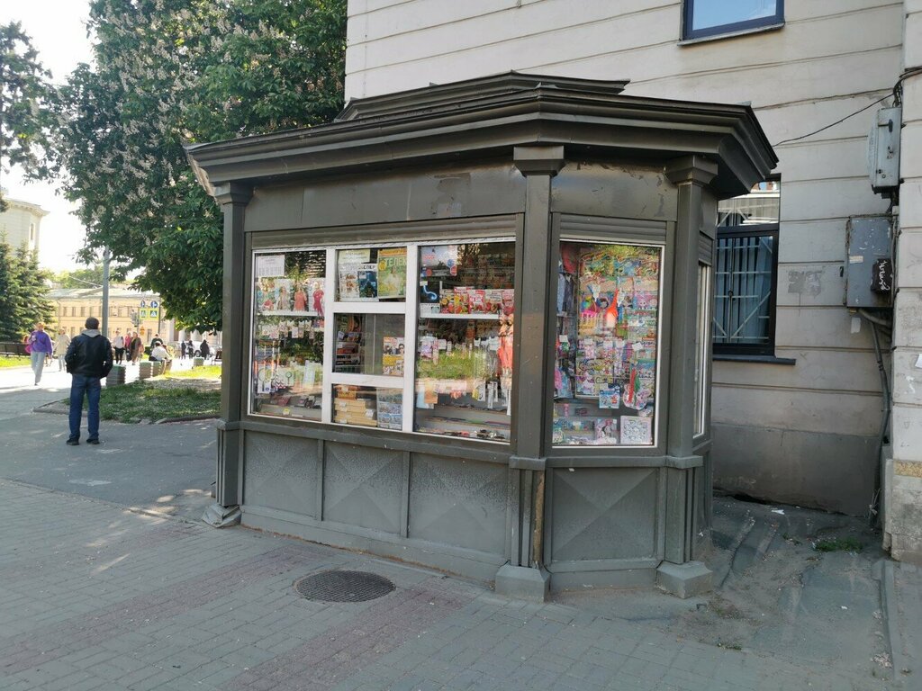 Gazete bayi Киоск по продаже прессы, Saint‑Petersburg, foto