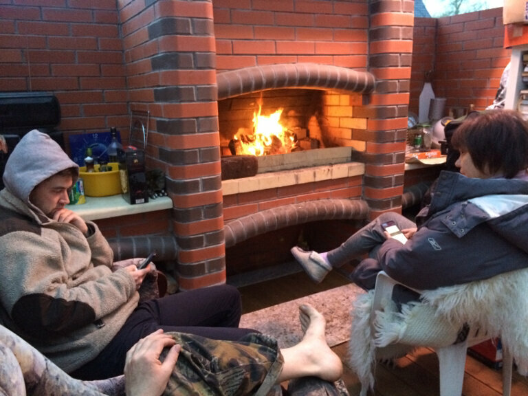 Soba, şömine Печник Михалыч, Pskov, foto