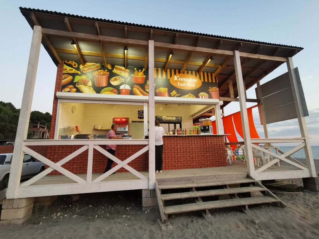 Fast food Кипарис, Gagra Bölgesi, foto