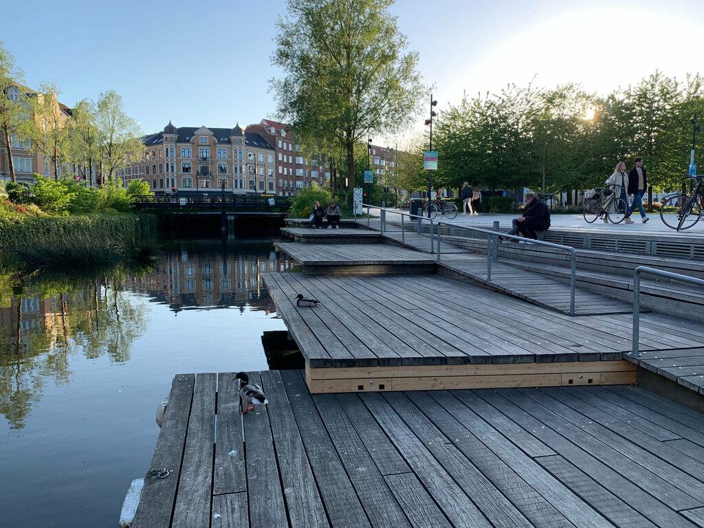 Kültür ve eğlence parkları Mølleparken, Aarhus, foto