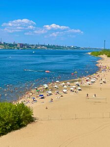 Bobri (Volgograd Region, Sredneakhtubinskiy rayon, gorodskoye poseleniye Krasnoslobodsk), plaj  Volgogradskaya oblastından
