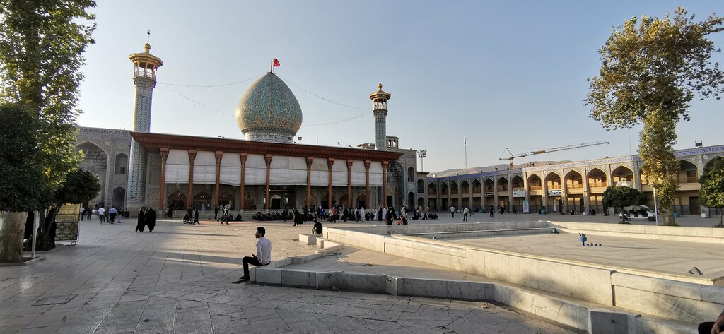 Turistik yerler Şah-i Çirağ Türbesi, Shiraz, foto