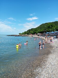 Пляж (Krasnodar Territory, Sochi, Nizhnyaya Khobza Microdistrict), plaj  Soçi'den