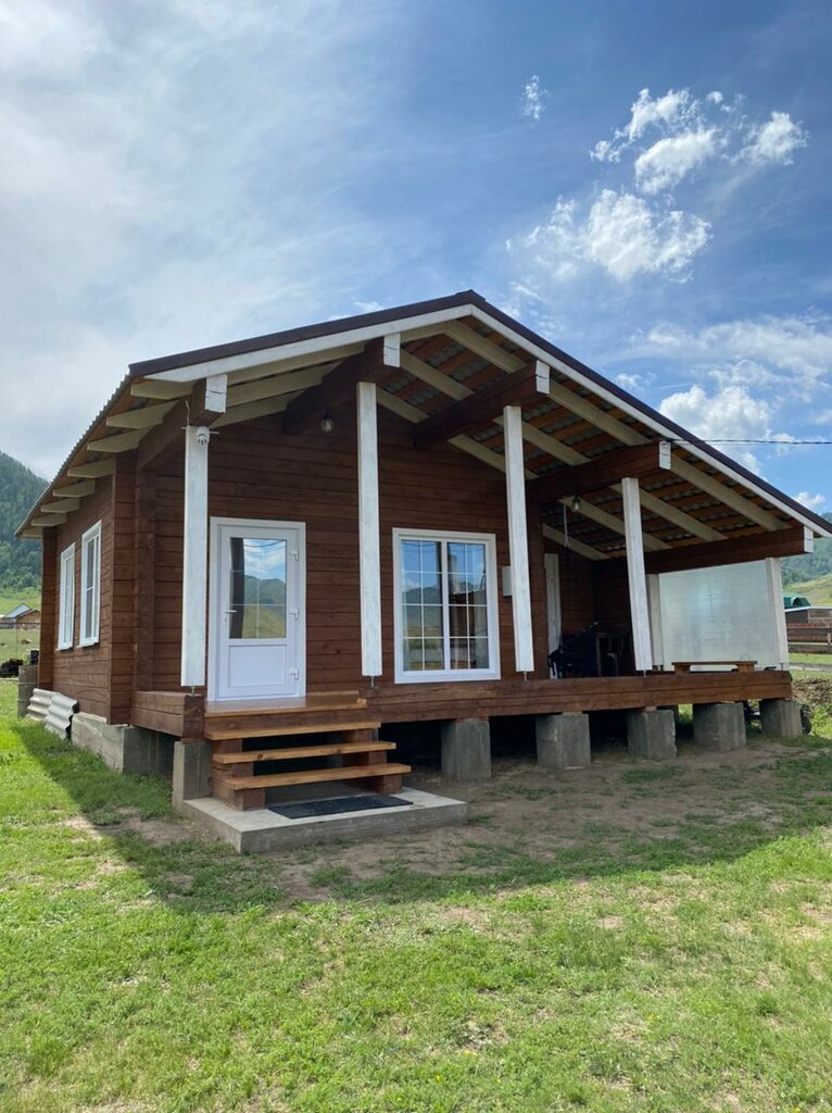 Resort oteller, tesisler База отдыха, Altay Cumhuriyeti, foto
