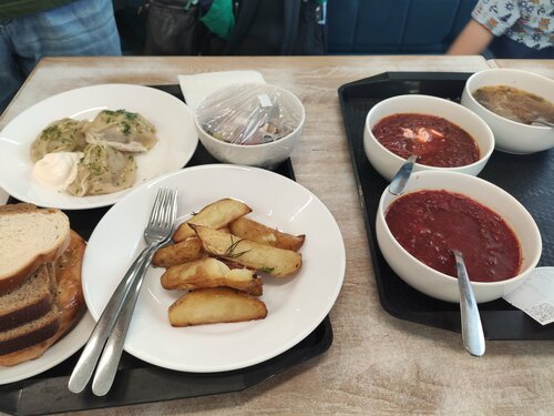 Kantin, yemekhane Refectory, Moskova ve Moskovskaya oblastı, foto