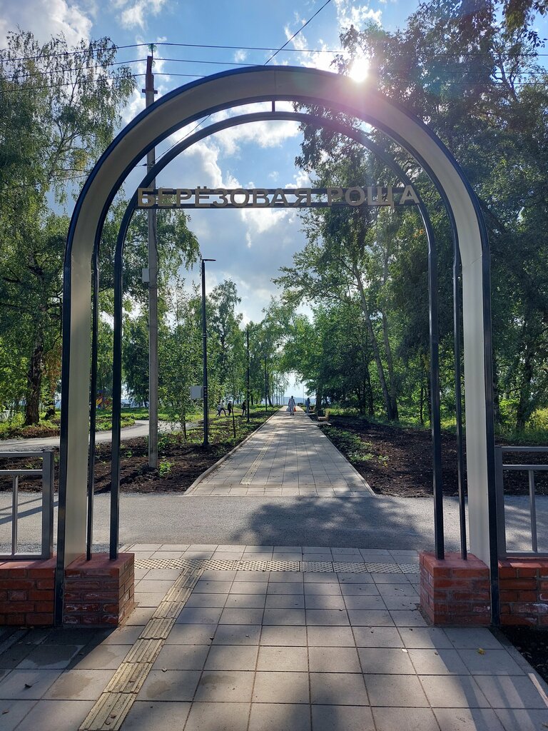 Kültür ve eğlence parkları парк Берёзовая роща, Achinsk, foto