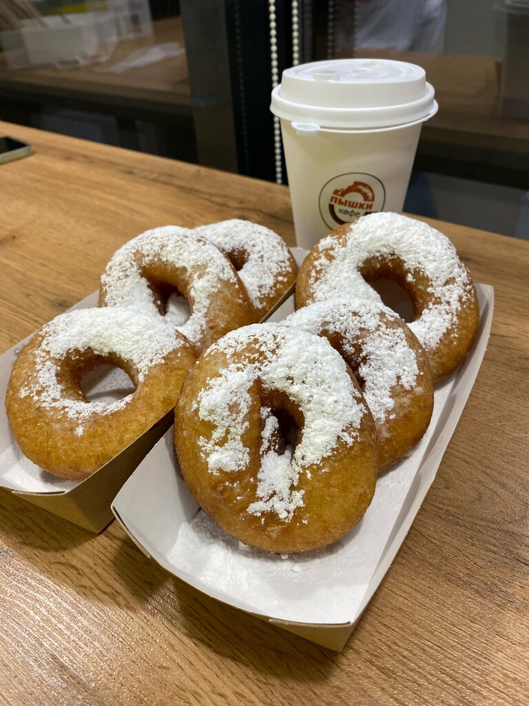 Kahve dükkanları Pyshki & Kofe, Izhevsk, foto