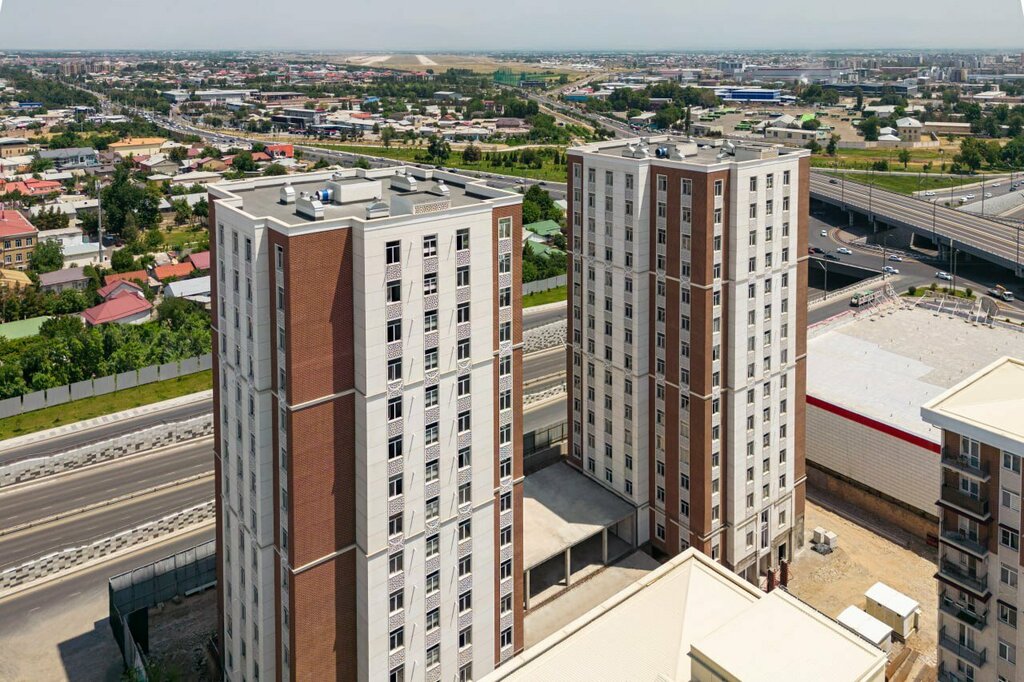 Konut blokları Parkent Plaza, Taşkent, foto