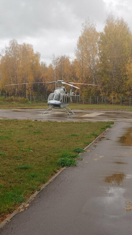 Helikopter pisti Helipad, Tataristan, foto
