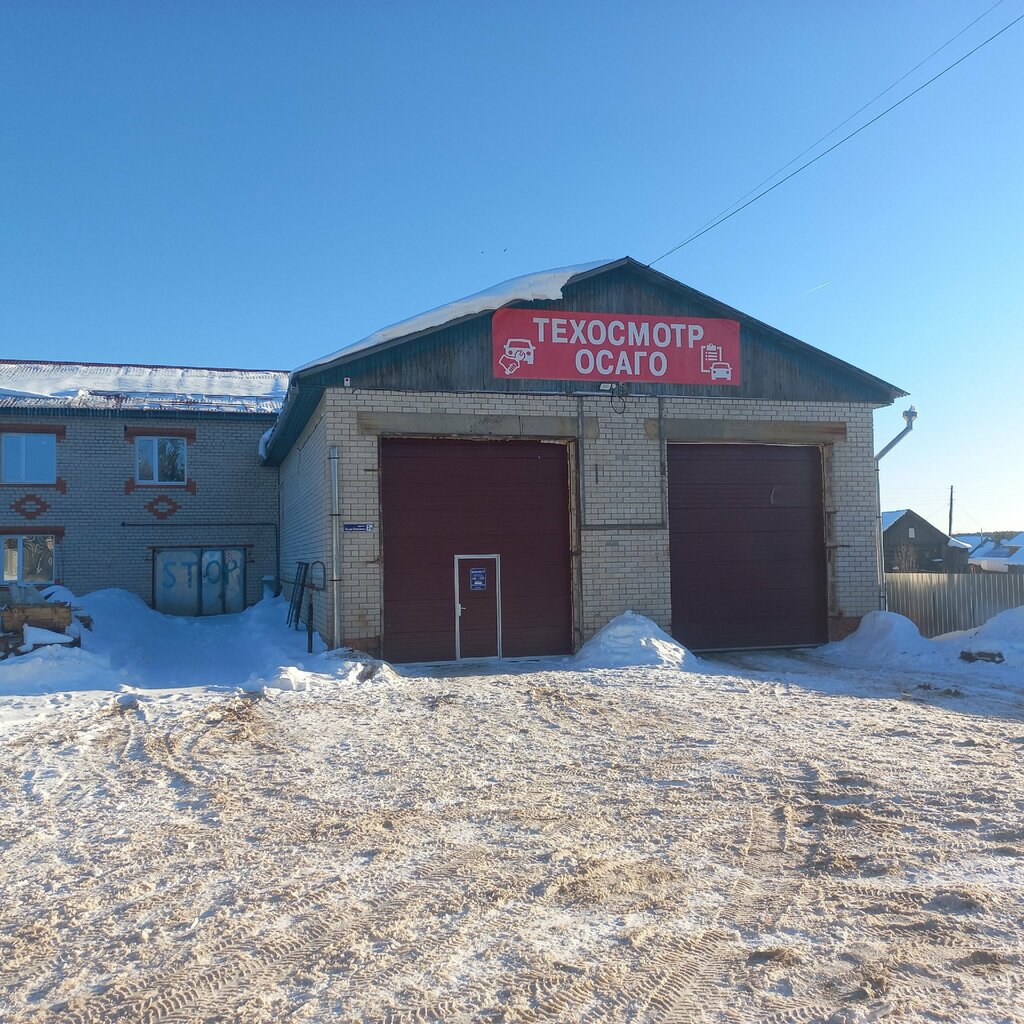 Araç muayene istasyonları Пункт техосмотра, Vologodskaya oblastı, foto
