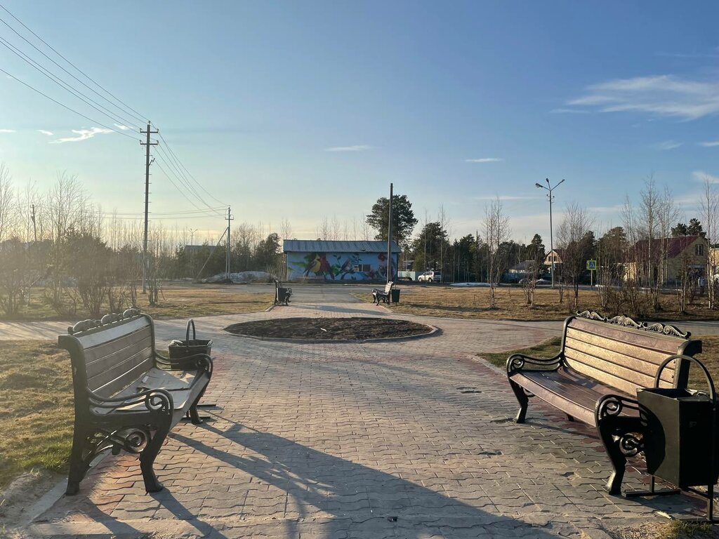 Kültür ve eğlence parkları сквер Газовик, Yamal‑Nenets Özerk Bölgesi, foto