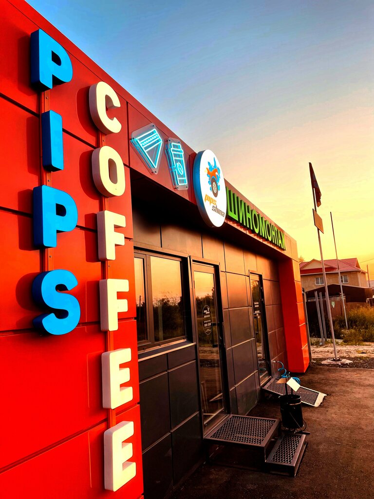 Oto lastik tamiri Pipsshina, Kalujskaya oblastı, foto