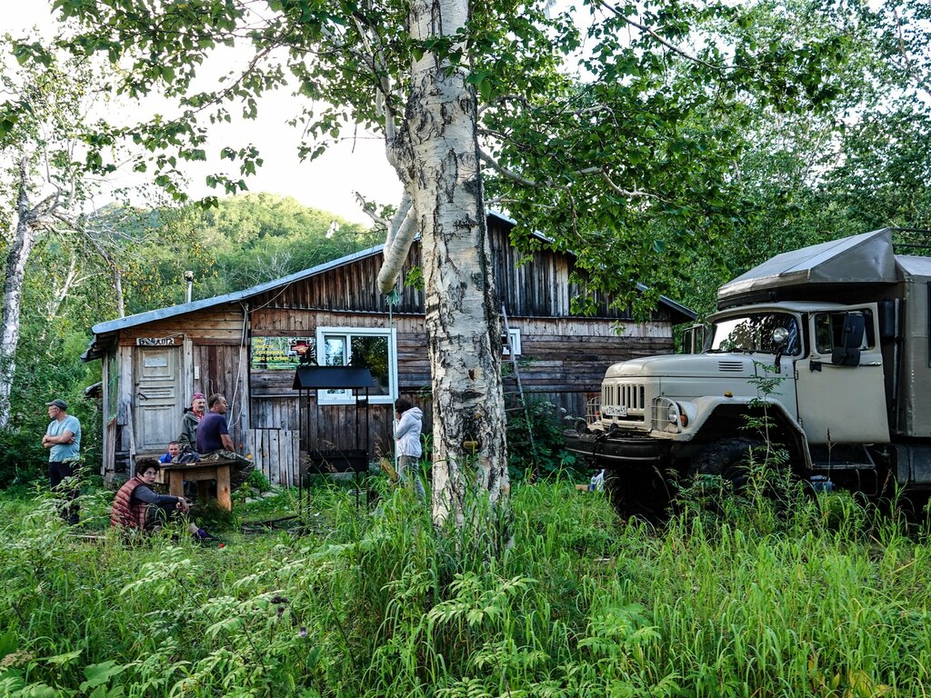 Resort oteller, tesisler Пущинские горячие источники, Kamçatski krayı, foto