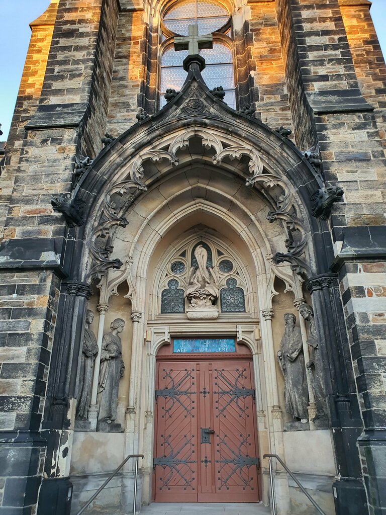Protestan kilisesi Jakobikirche, Freiberg, foto
