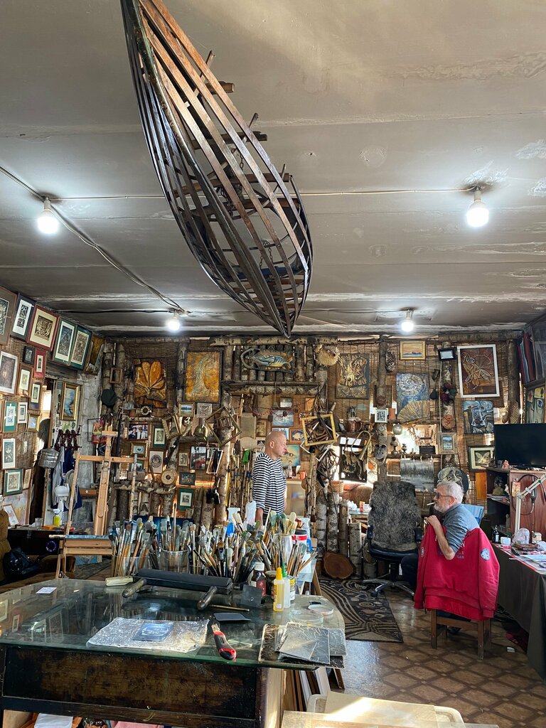 Sanat atölyeleri Kulturny tsentr Serebryany List, Saint‑Petersburg ve Leningradskaya oblastı, foto