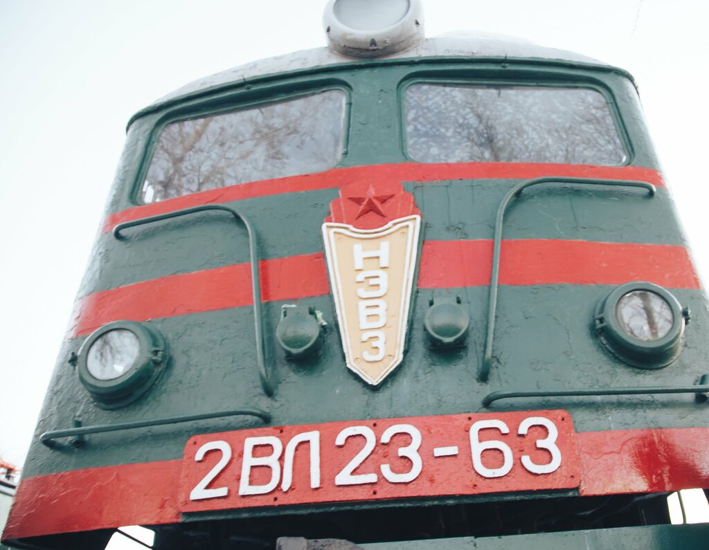 Teknoloji anıtı Электровоз ВЛ23-440, 2ВЛ23-63, Kandalaksha, foto