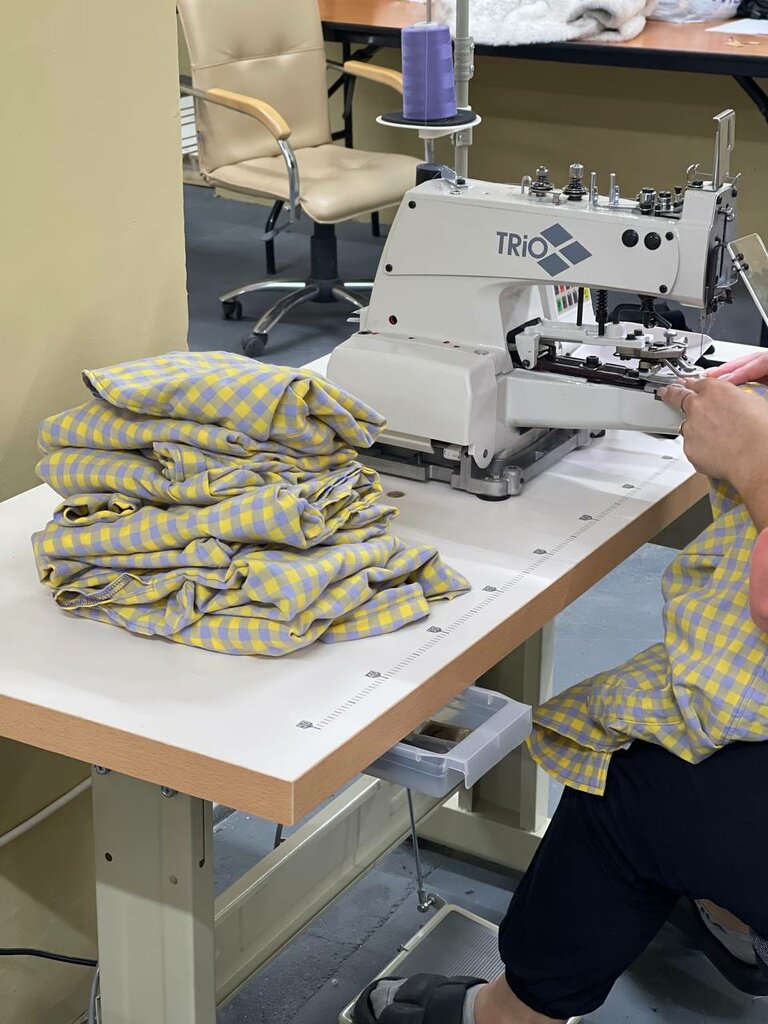 Tekstil fabrikaları Needle Art, Yekaterinburg, foto