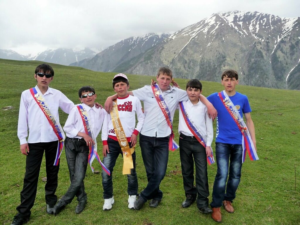 Ortaokul Shkola, Srednyaya, Mkou, Dağıstan, foto