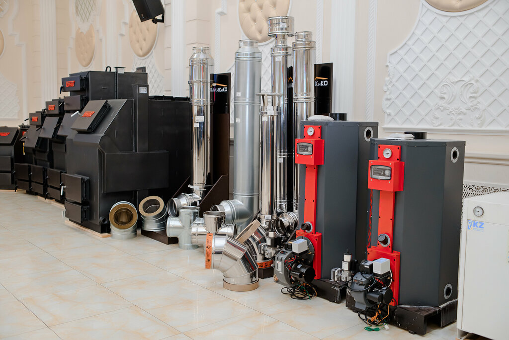 Kazan ve kazan ekipmanları Gornyak, Almatı eyaleti, foto