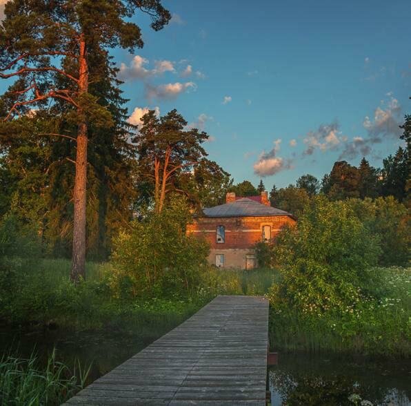 Turistik yerler Усадьба Биппенов, Saint‑Petersburg ve Leningradskaya oblastı, foto