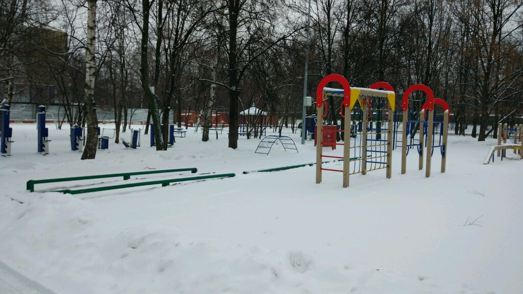 Oyun alanı Детская площадка, Moskova, foto