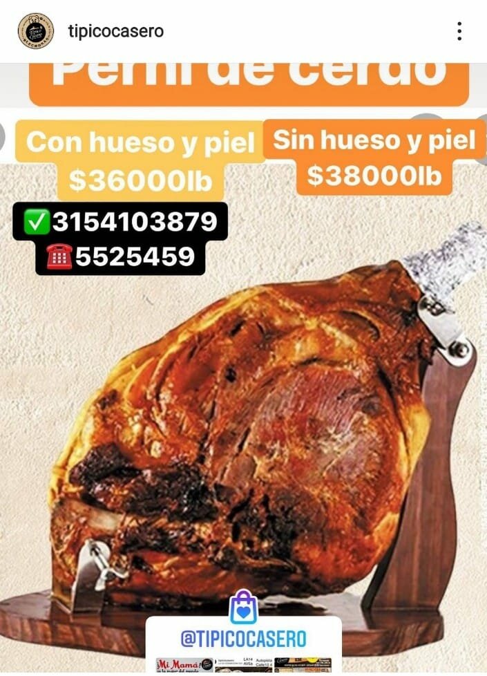 Fast food Lechona Típico Casero, Cali, foto