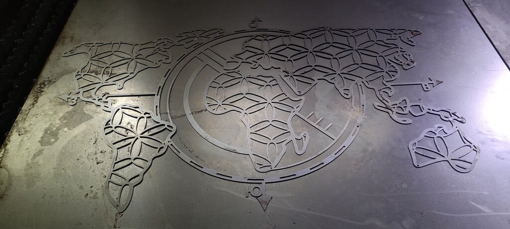 Lazer çalışmaları MosLaser, Moskova, foto