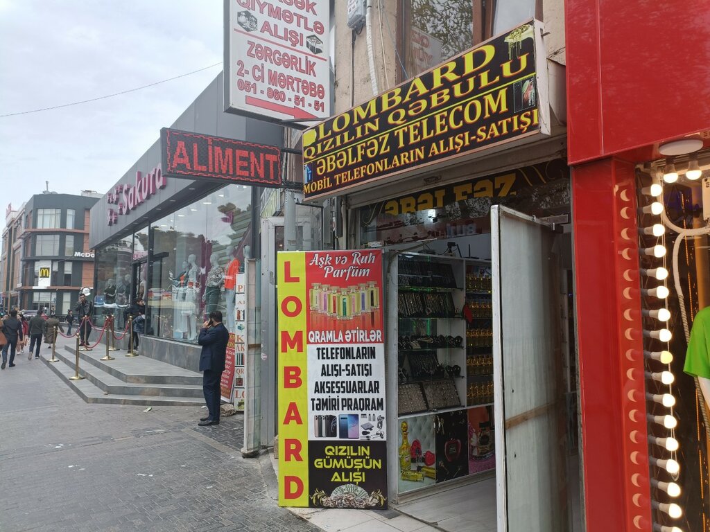 GSM operatörleri Əbəlfəz Telekom1, Bakü, foto