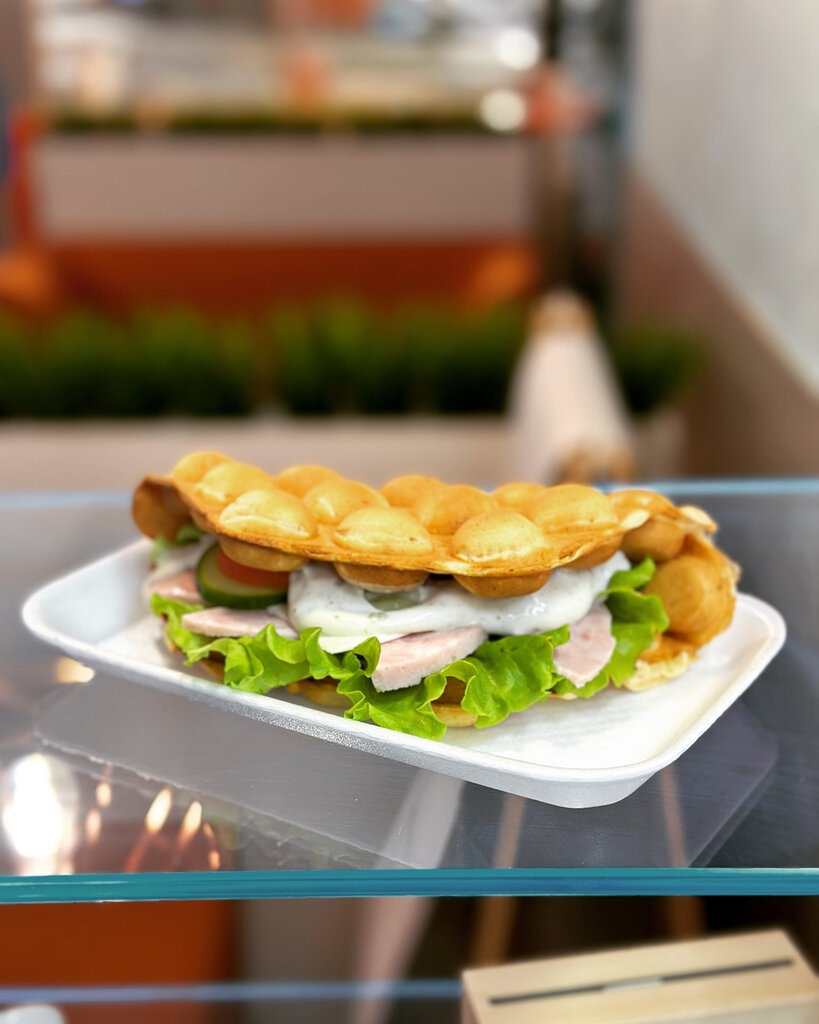 Fast food Waffle Day, Omsk, foto