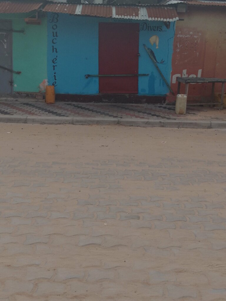 Kasap, şarküteri Boucherie, Brazzaville, foto