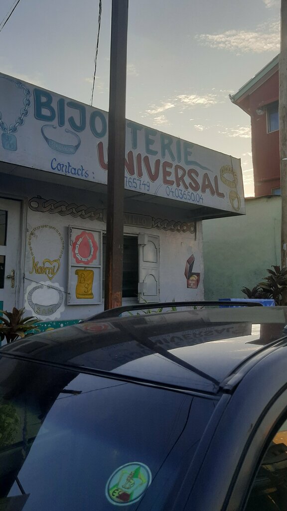 Bijuteriler Bijouterie Universel, Brazzaville, foto