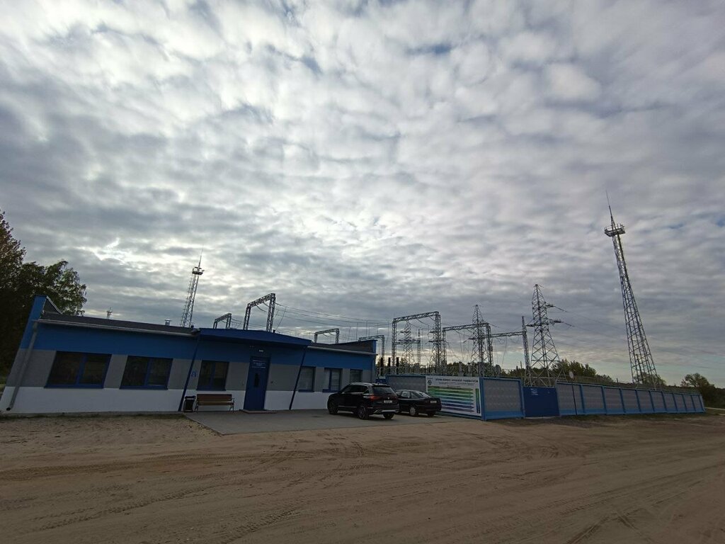Mühendislik altyapısı Электрическая подстанция поселка Антополь, Brestskaya oblastı, foto