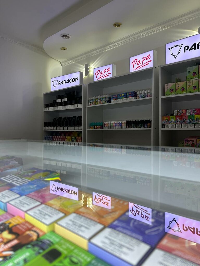 Elektronik sigara satış noktaları Papa Vape, Astana, foto