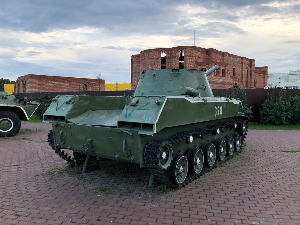 Teknoloji anıtı Самоходное артиллерийское орудие 2С9 Нона-С, Ulyanovsk, foto