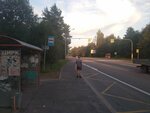 Дорога на Елизаветинку (Leningrad Region, 41A-180), toplu taşıma durağı  Saint‑Petersburg ve Leningradskaya oblastından