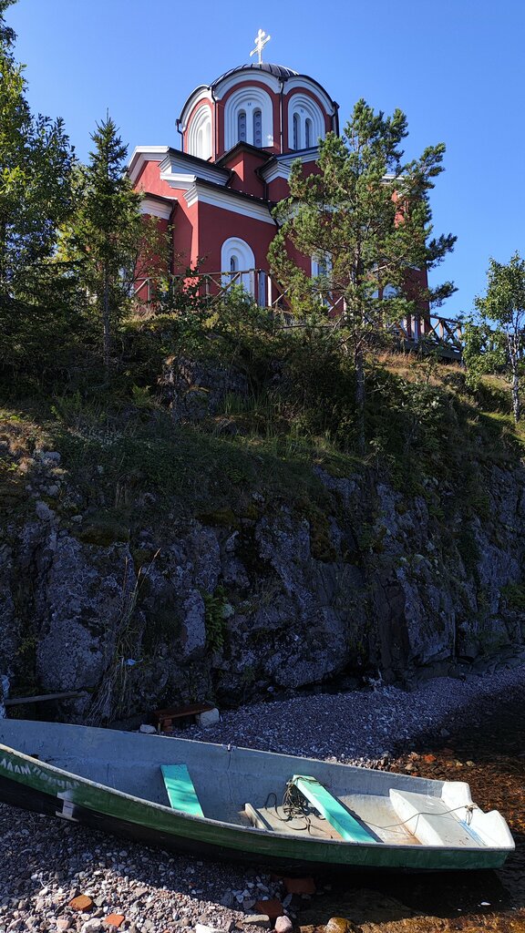 Ortodoks kiliseleri St. Andrew the First-Called Church, Karelya, foto