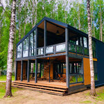 Loft style house (Sosnovaya ulitsa No:97, Kriushkino Village), konuk evi  Yaroslavskaya oblastından
