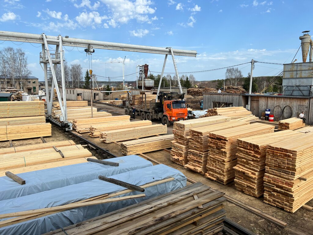 Kereste üretim ve satış şirketleri Пиломатериалы Эльбрус, Kirovskaya oblastı, foto