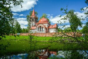 Ryokon Trinity Hermitage (Novgorod Region, Lyubytinskiy District, Nebolchskoye selskoye poseleniye), manastır  Novgorodskaya oblastından