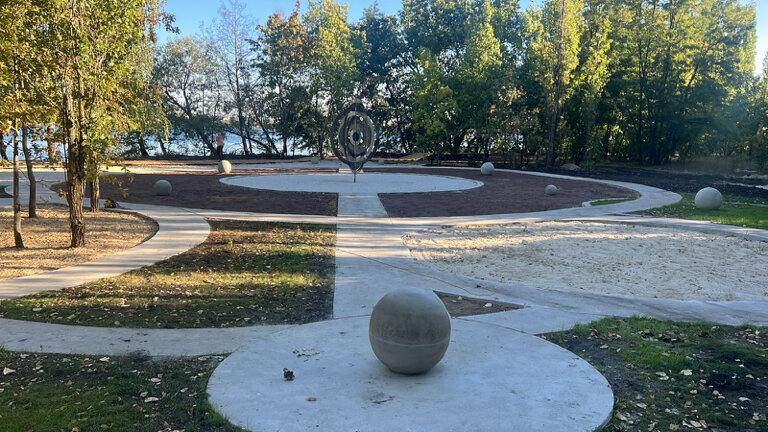 Kültür ve eğlence parkları сквер Небесных Сфер, Voronej, foto